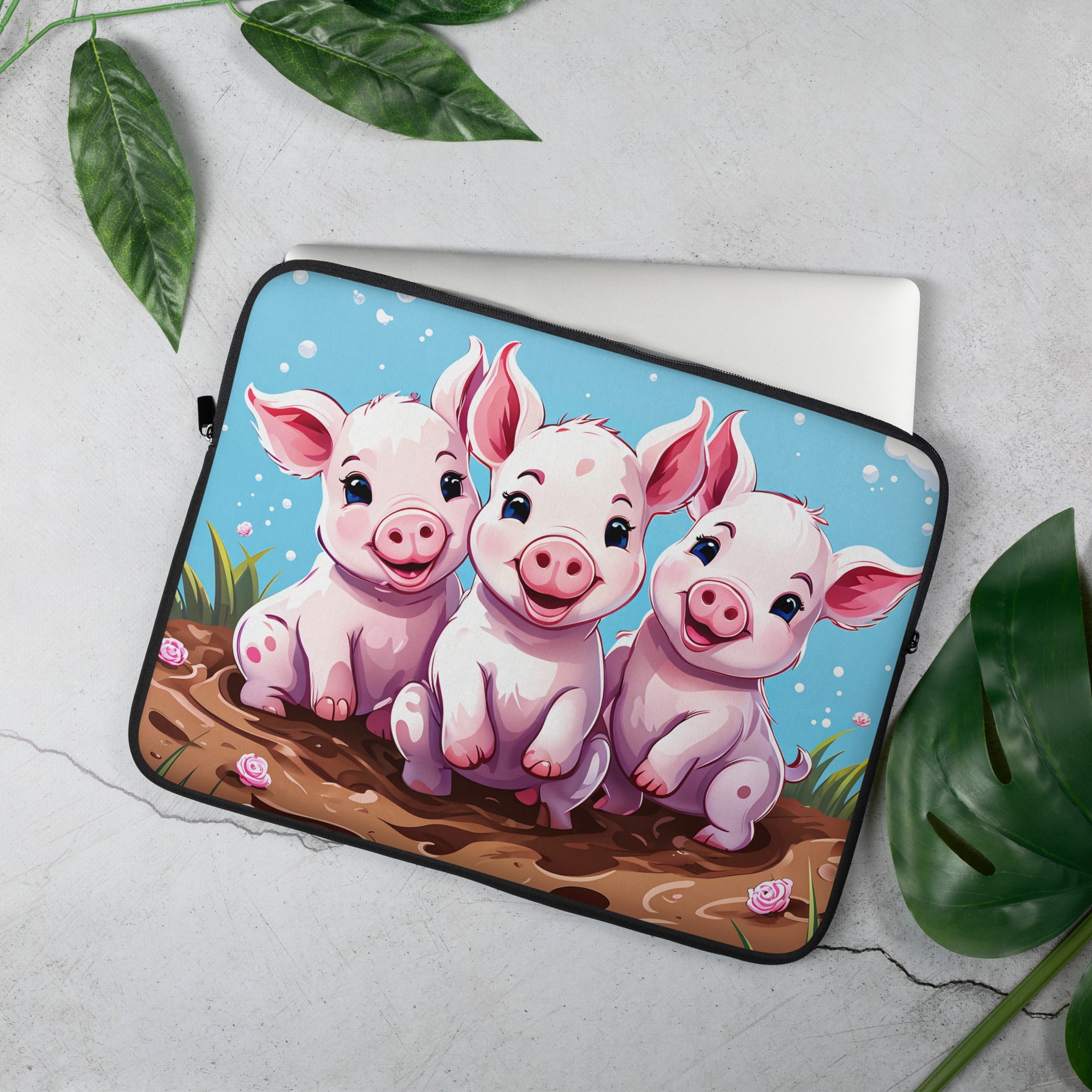 Three Little Pigs Laptop Sleeve – Discovery Co.